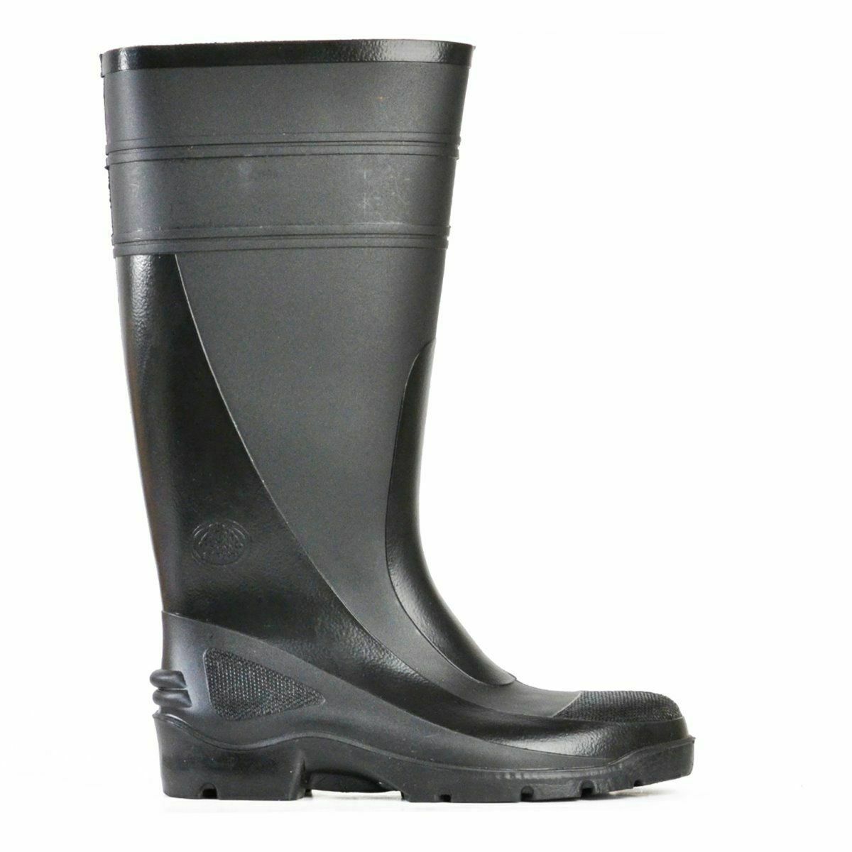 Mens Shoes Bata HandyMan Aus Made Gumboots Long Waterproof Black Size 5 ...