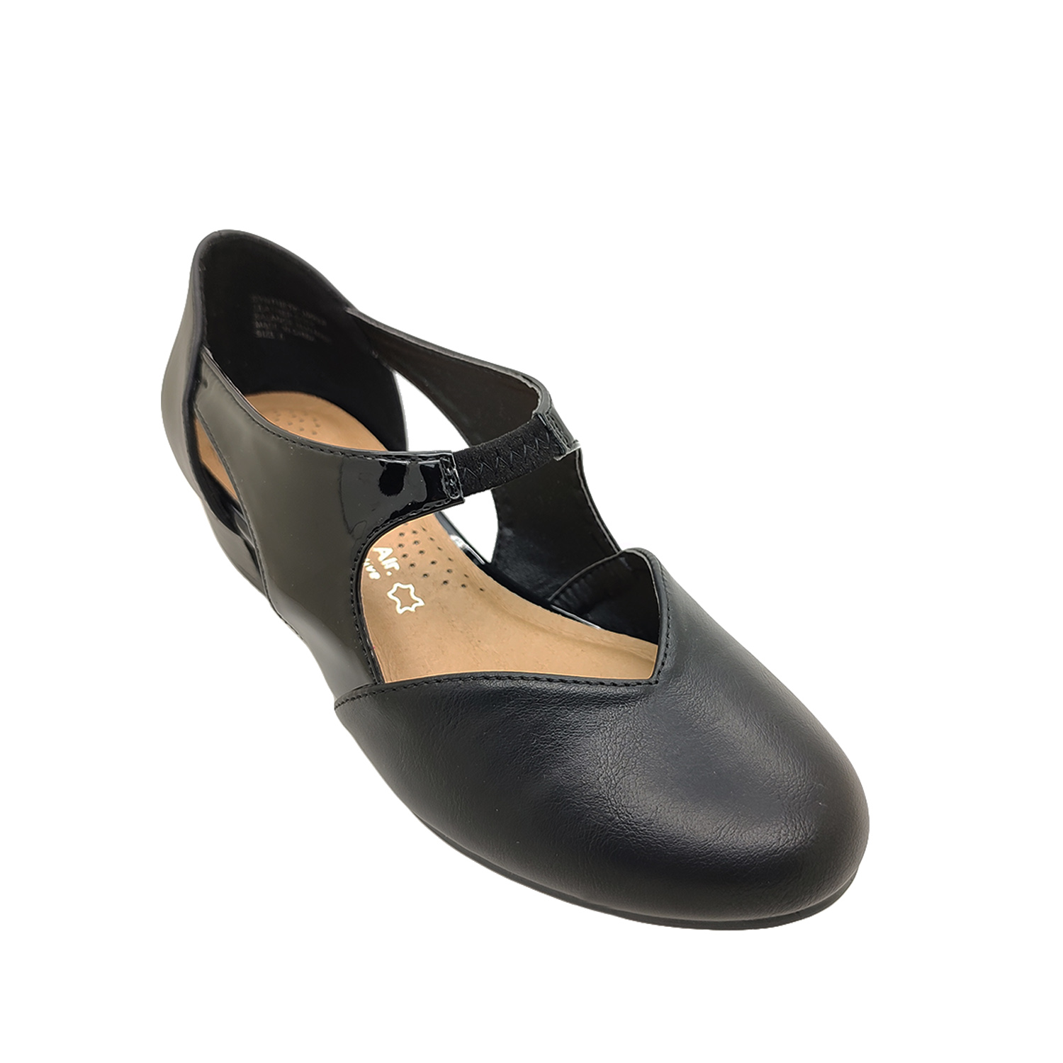 Step On Air Bonita Ladies Shoe Low Heel Dressy Retro Look 2 Toned ...