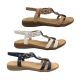 Bay Lane Lyst Ladies Shoes Sandals Summer Slide Comfort Wedge Platform ...