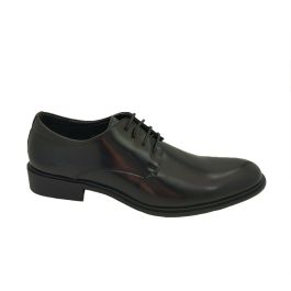 Mens Shoes Borelli Alex Lace Up Black Leather Formal Dress Shoe AU 6-13 ...