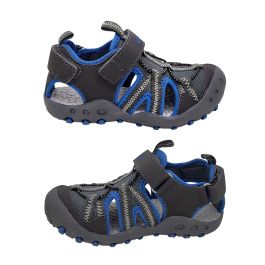 Activ Lake Boys Sandal Closed Toe Surf Sandals Adjustable Solid Flex ...