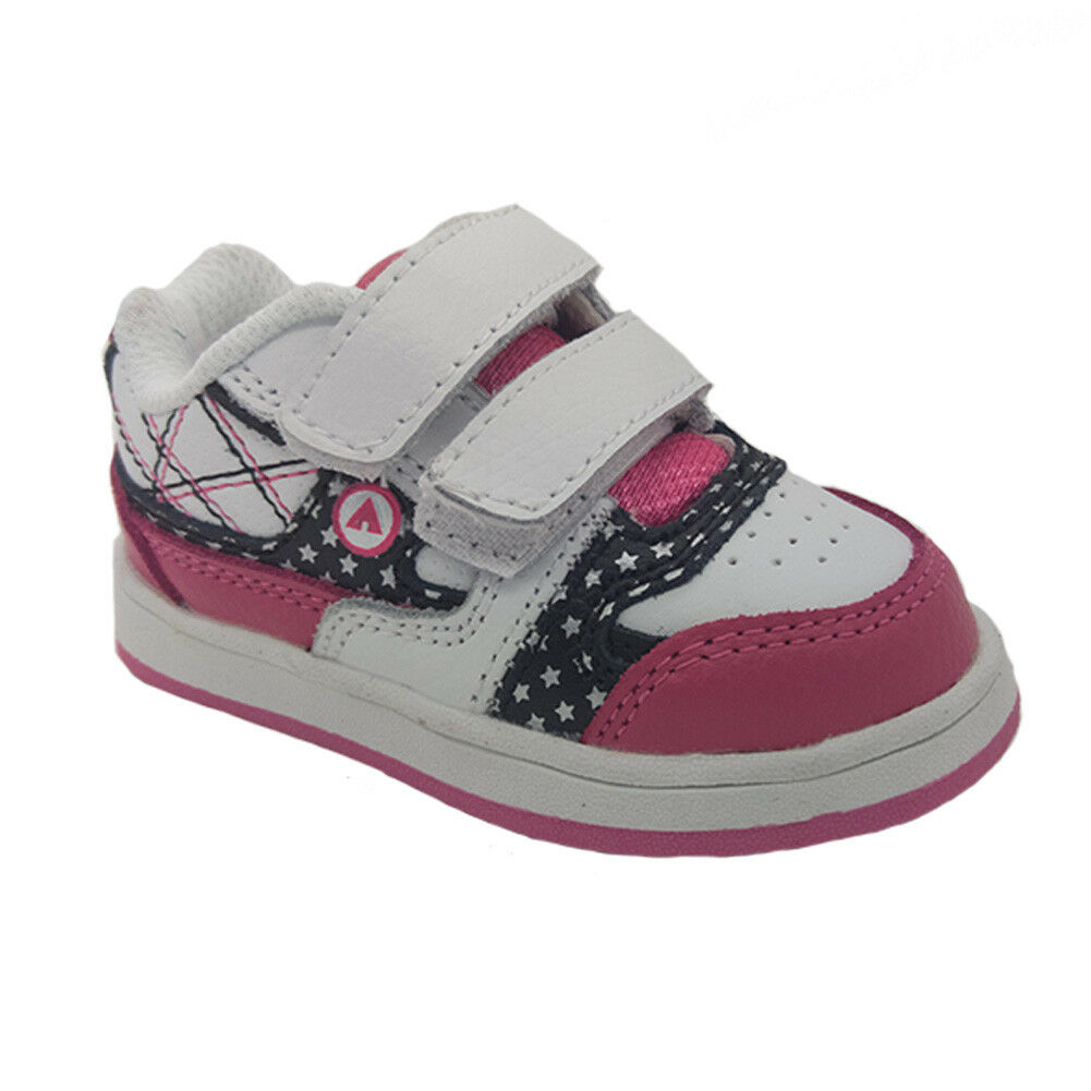 Girls Toddler Shoes Airwalk Slide Skate Shoe Colourful Hook and Loop ...